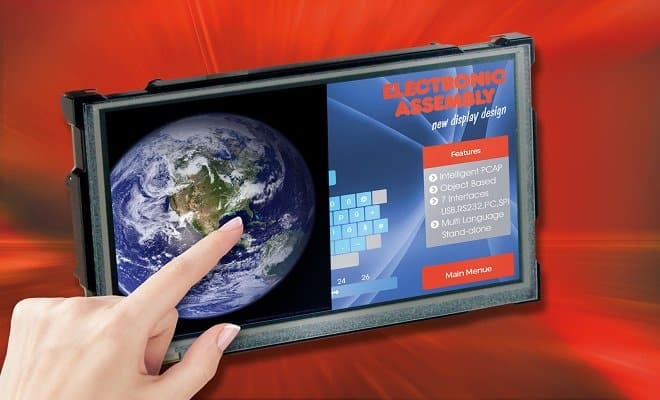 ELECTRONIC ASSEMBLY Showcases Compact TFT Colour Display for Medical ...